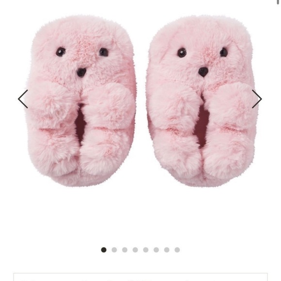 SKIMS | Shoes | Skims Pink Teddy Bear Slippers Size 39 | Poshmark